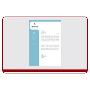 Custom Letterhead Printing Dubai | A4 Branded Office Stationery UAE